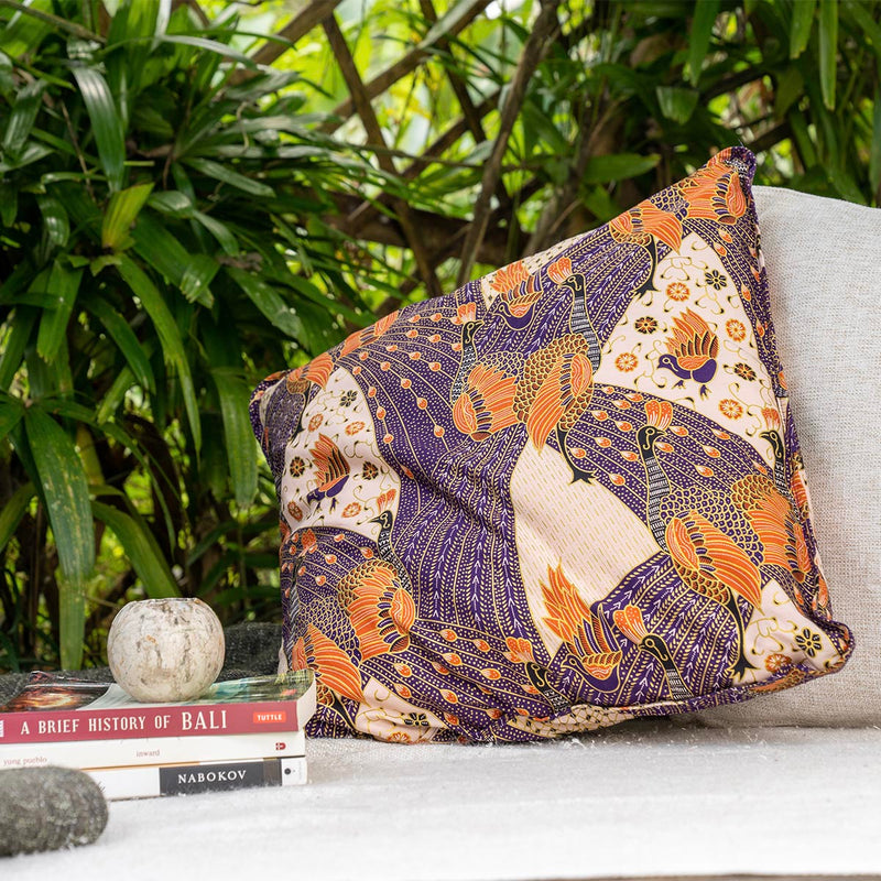 Bali Printed Cushion Cover | Crabtree & Evelyn